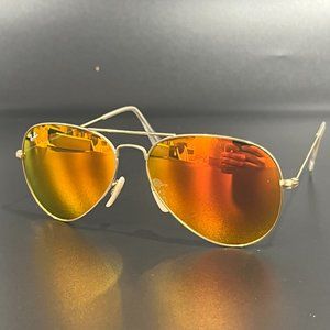 Ray-Ban | Accessories | Ray Ban 325 Unisex Aviators Orange Sunglasses ...